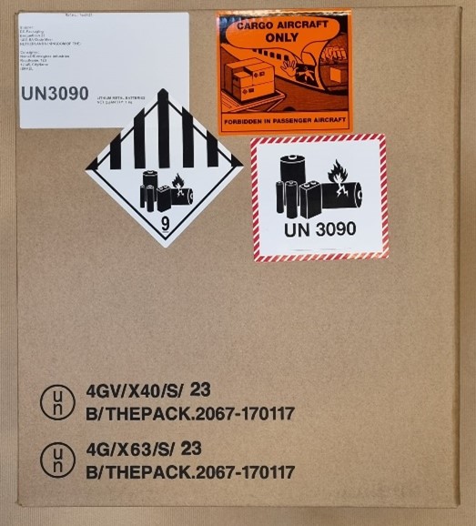 lithium-tool/un3090-pi968-ib | DG Packaging